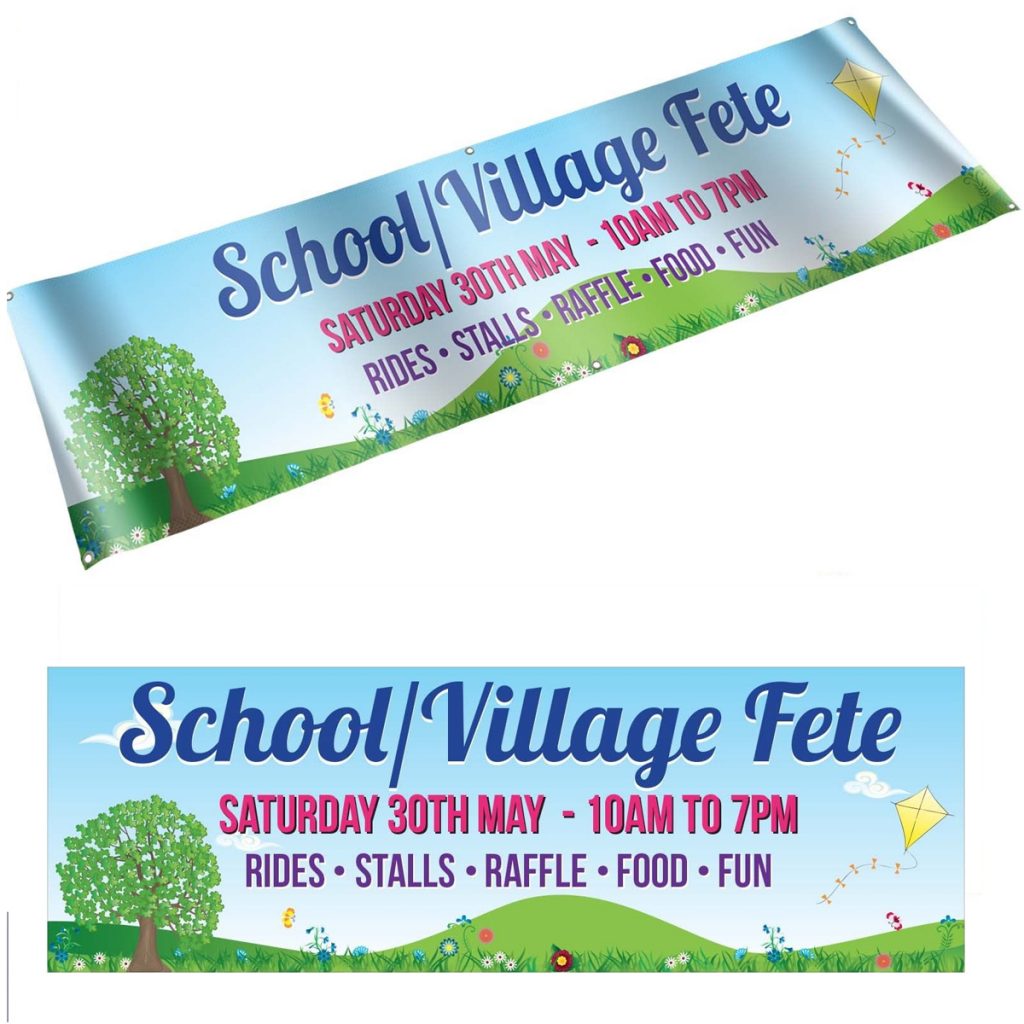 Fete Advertising Banners – Vinyl Frontier