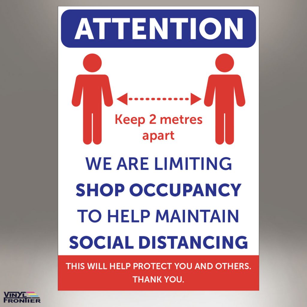 Shop Limited Occupancy Vinyl Sticker – Vinyl Frontier