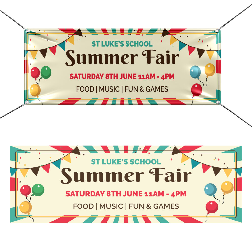 Fayre and Fete Banners – Vinyl Frontier