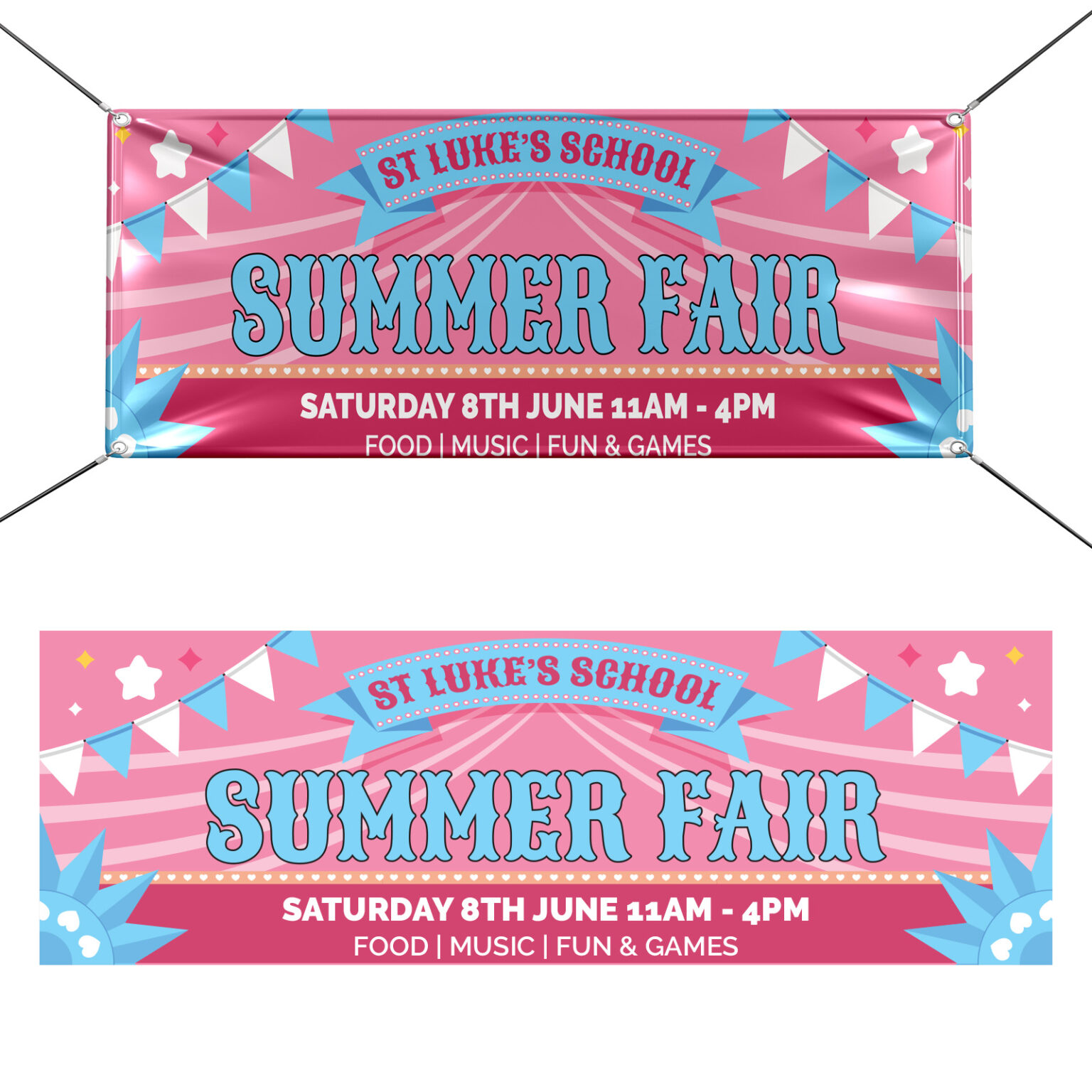 Fayre and Fete Banners – Vinyl Frontier